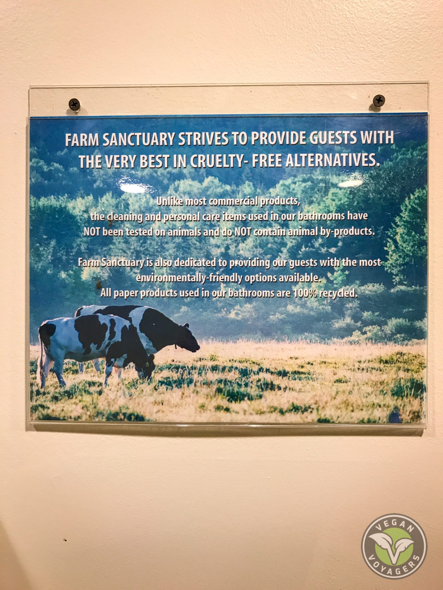 farm-sanctuary-signage - Vegan Voyagers