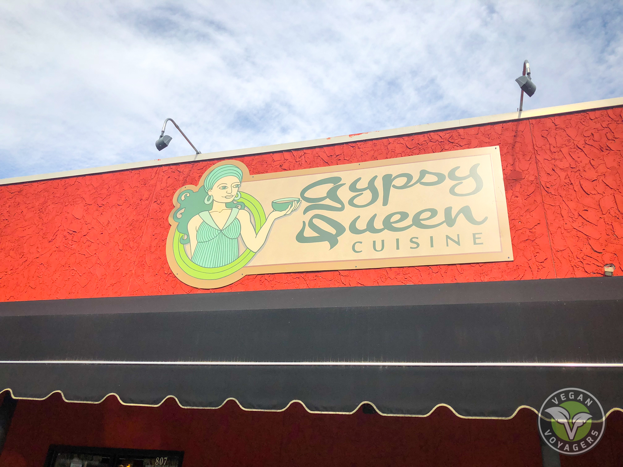 gypsy-queen-cuisine-sign - Vegan Voyagers